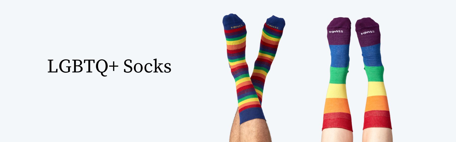 LGBTQ+ Pride Socks | Stand4 Socks | Buy One = Give One