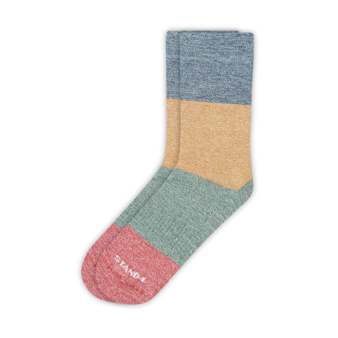 Twisted 4 Stripe Sock | Stand4 Socks | Buy One = Give One