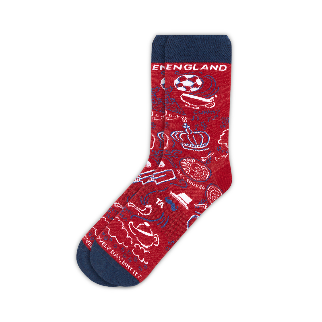 England Themed Sock | Stand4 Socks | Buy One = Give One