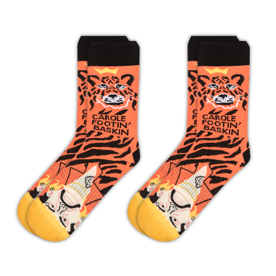 Joe Exotic Sock 2-Pack | Stand4 Socks | Buy One = Give One