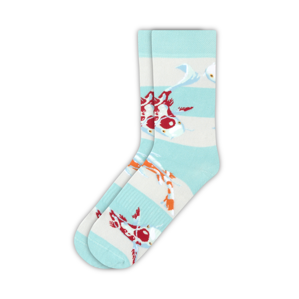 Koi Stripe Sock | Stand4 Socks | Buy One = Give One
