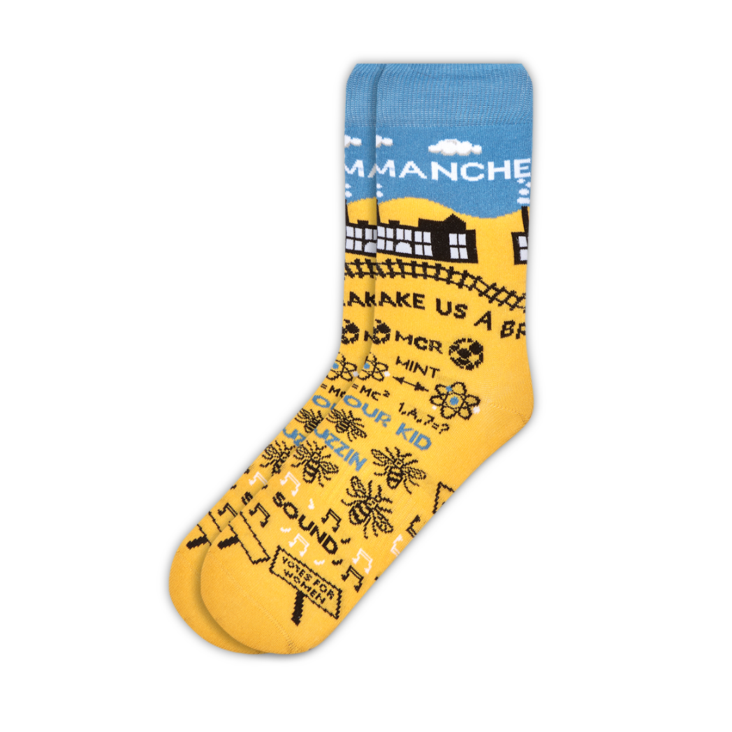 The Manchester Sock | Stand4 Socks | Buy One = Give One