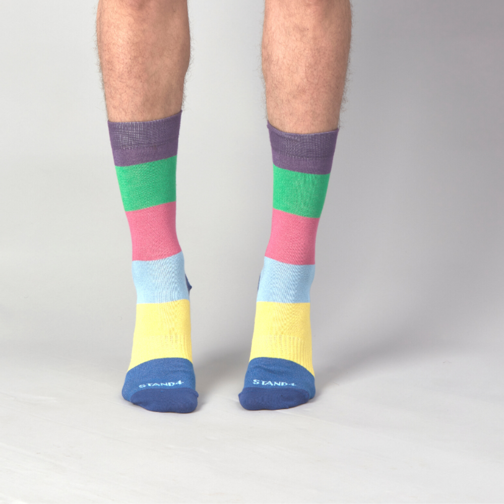 The Statement Bamboo Sock | Stand4 Socks | Buy One = Give One